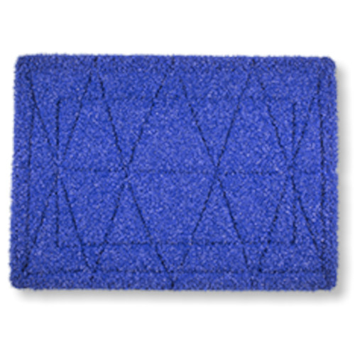 Square Scrub Tile & Grout Blue Scrub Pad 14"x20"